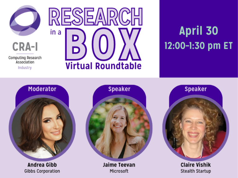 Unlocking Innovation: CRA-Industry’s "Research in a Box" Virtual ...