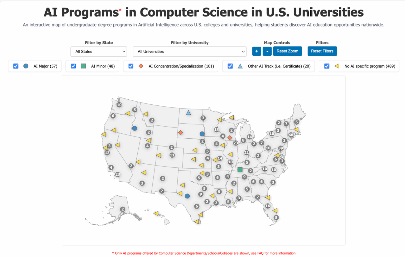 Center for Inclusive Computing Launches Interactive Map of AI Programs ...